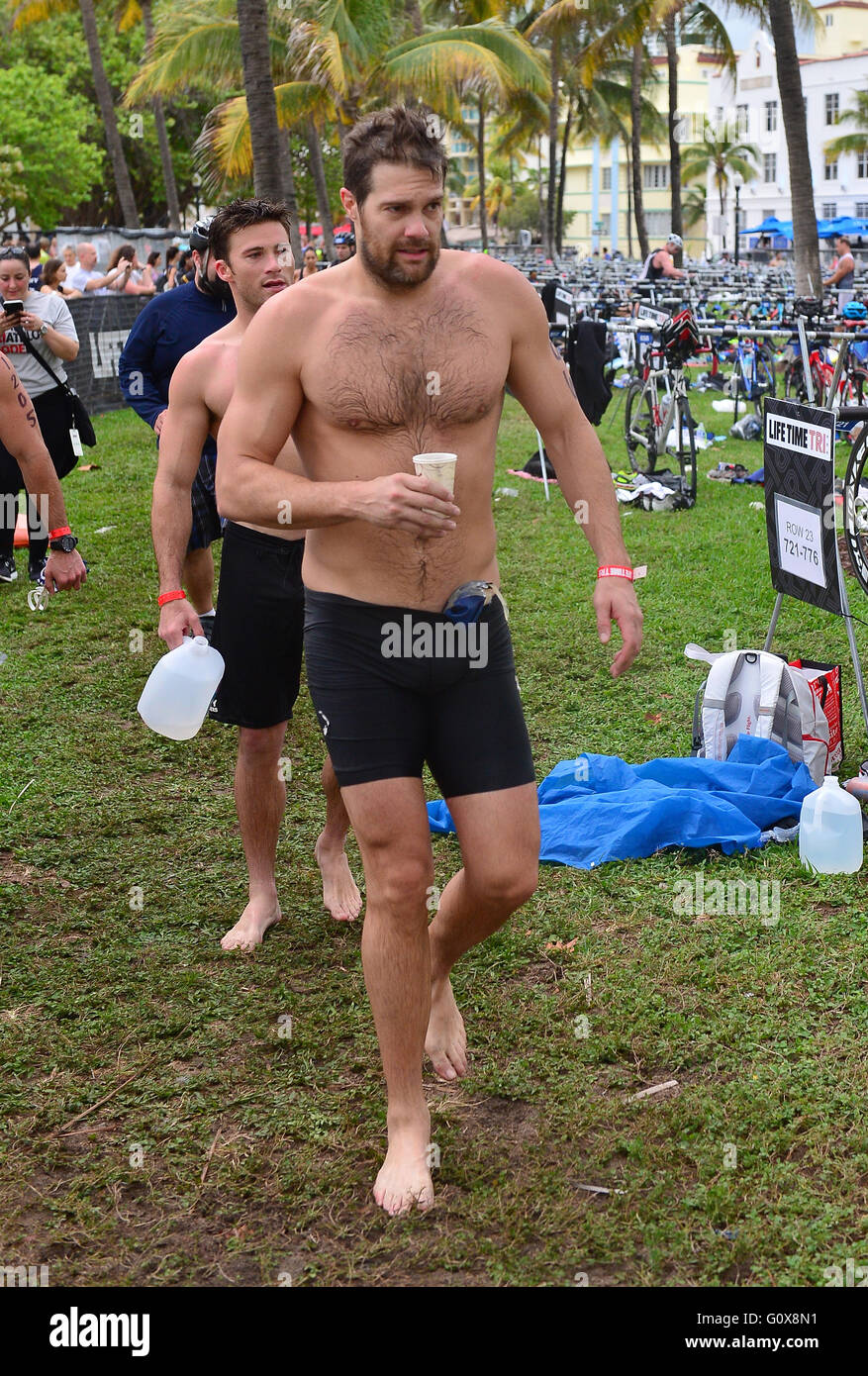 Celebrities and participants take part in Life Time South Beach ...