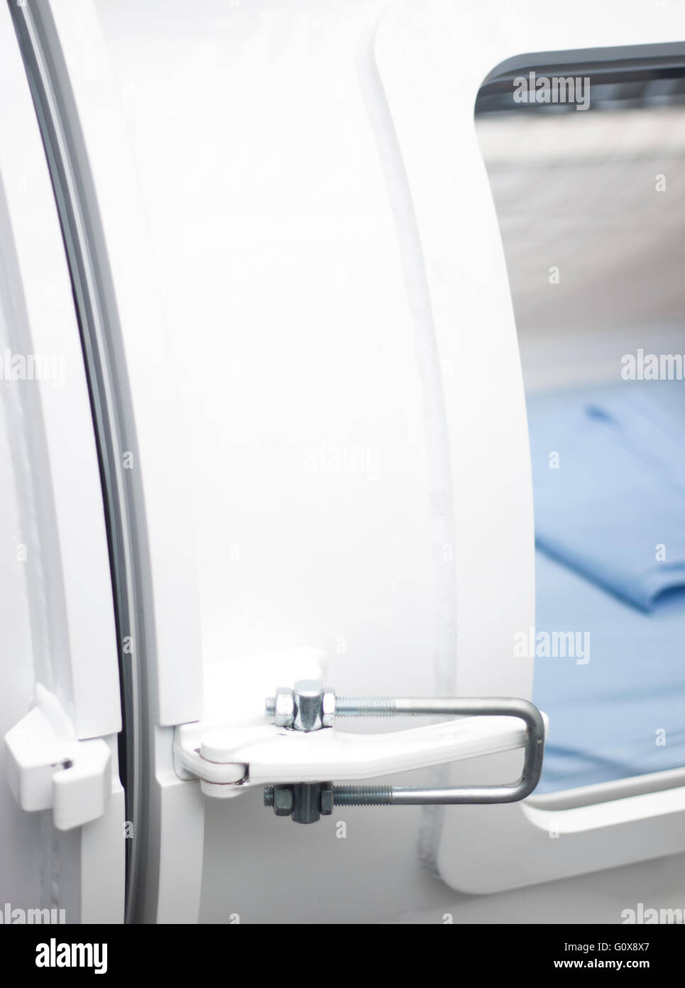 Hyperbaric oxygen therapy HBOT chamber tank in medical hospital clinic ...