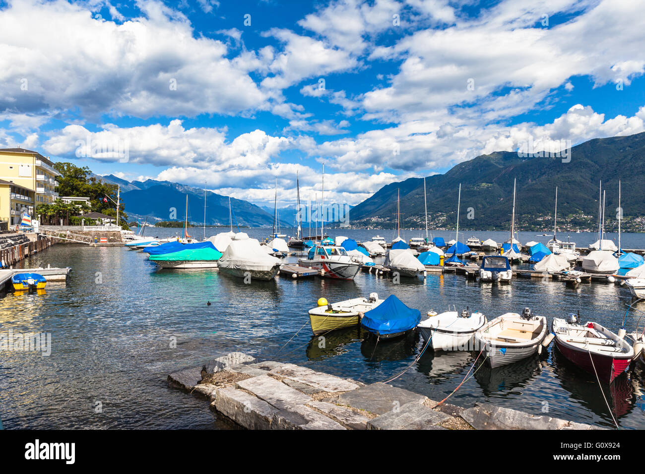 Monte Bre Locarno Lago Maggiore High Resolution Stock Photography and ...