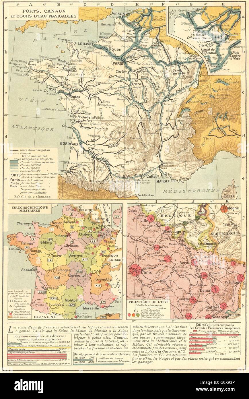 Paris districts map hi-res stock photography and images - Alamy