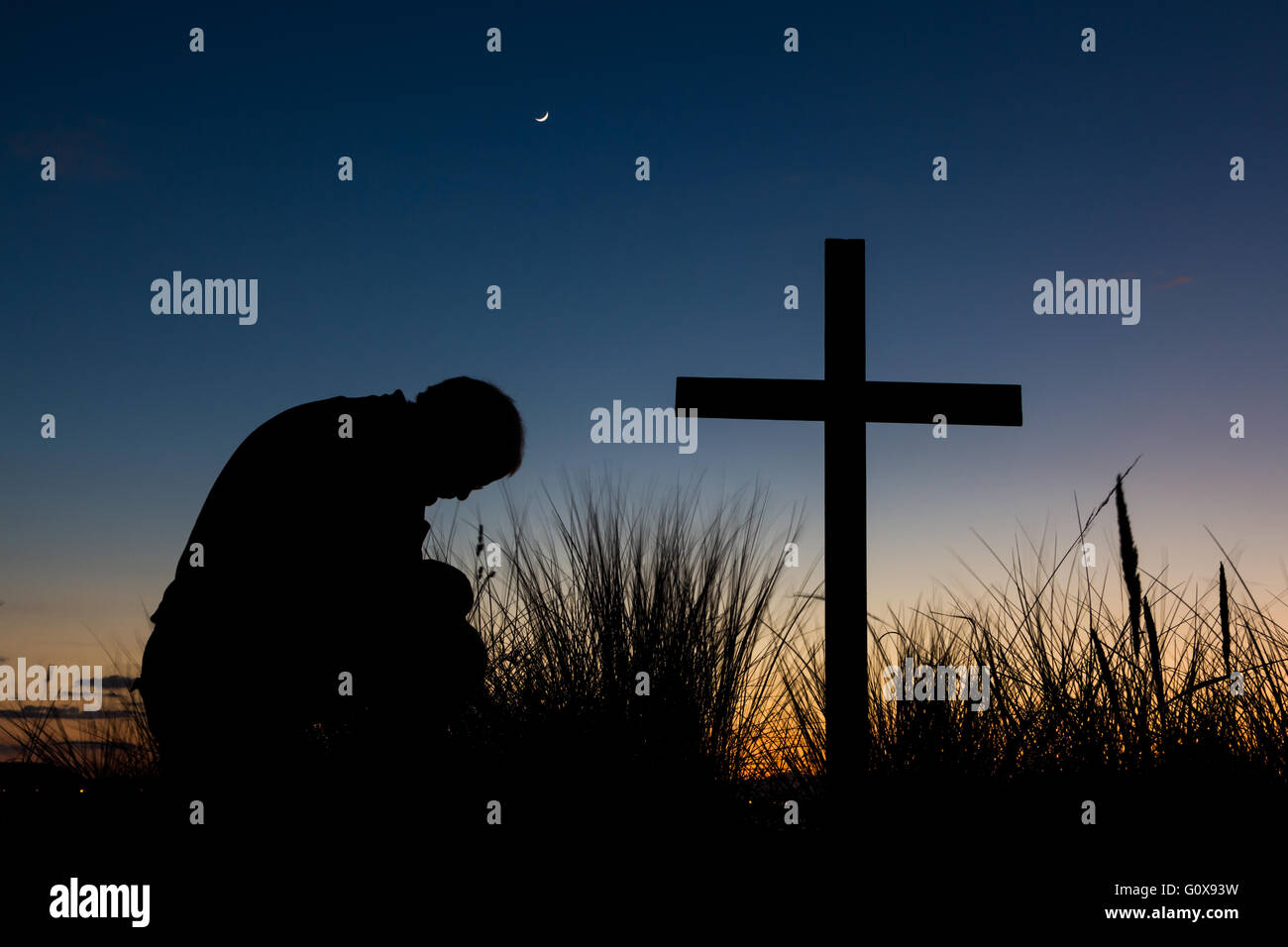 Start praying hi-res stock photography and images - Alamy