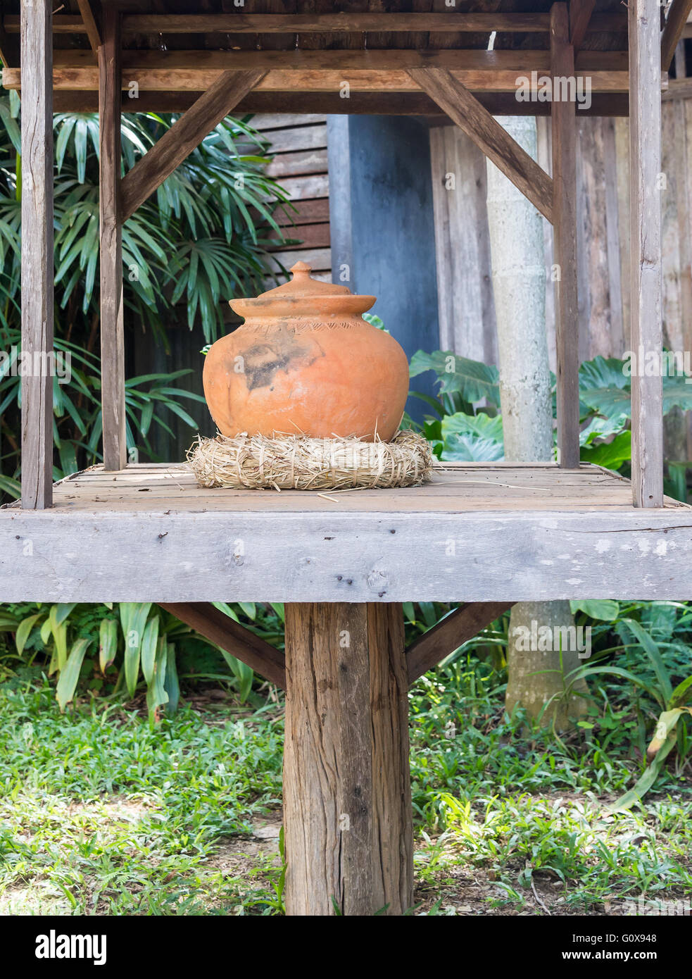 Clay water pot hi-res stock photography and images - Alamy