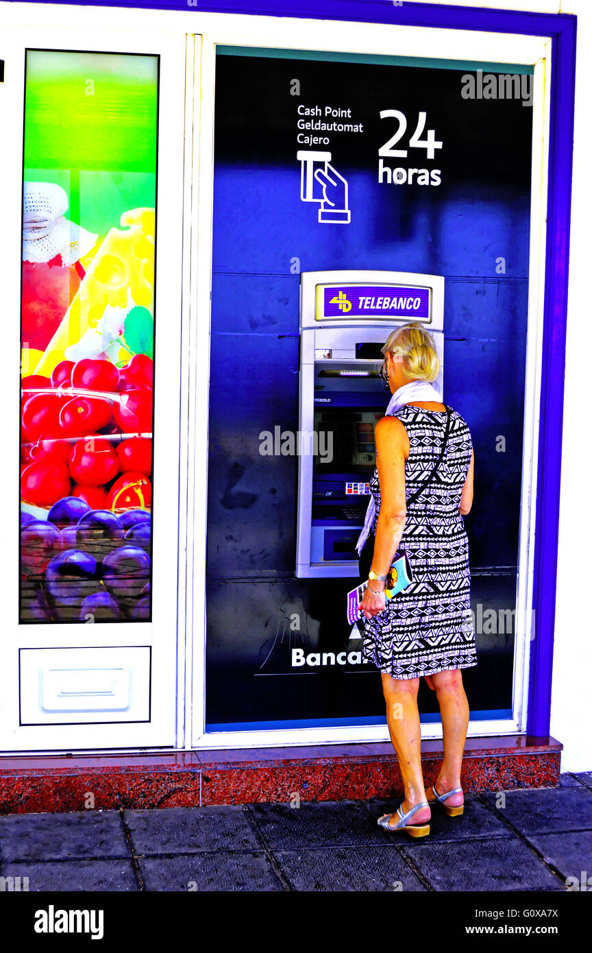 Lanzarote arrecife woman hi-res stock photography and images - Alamy