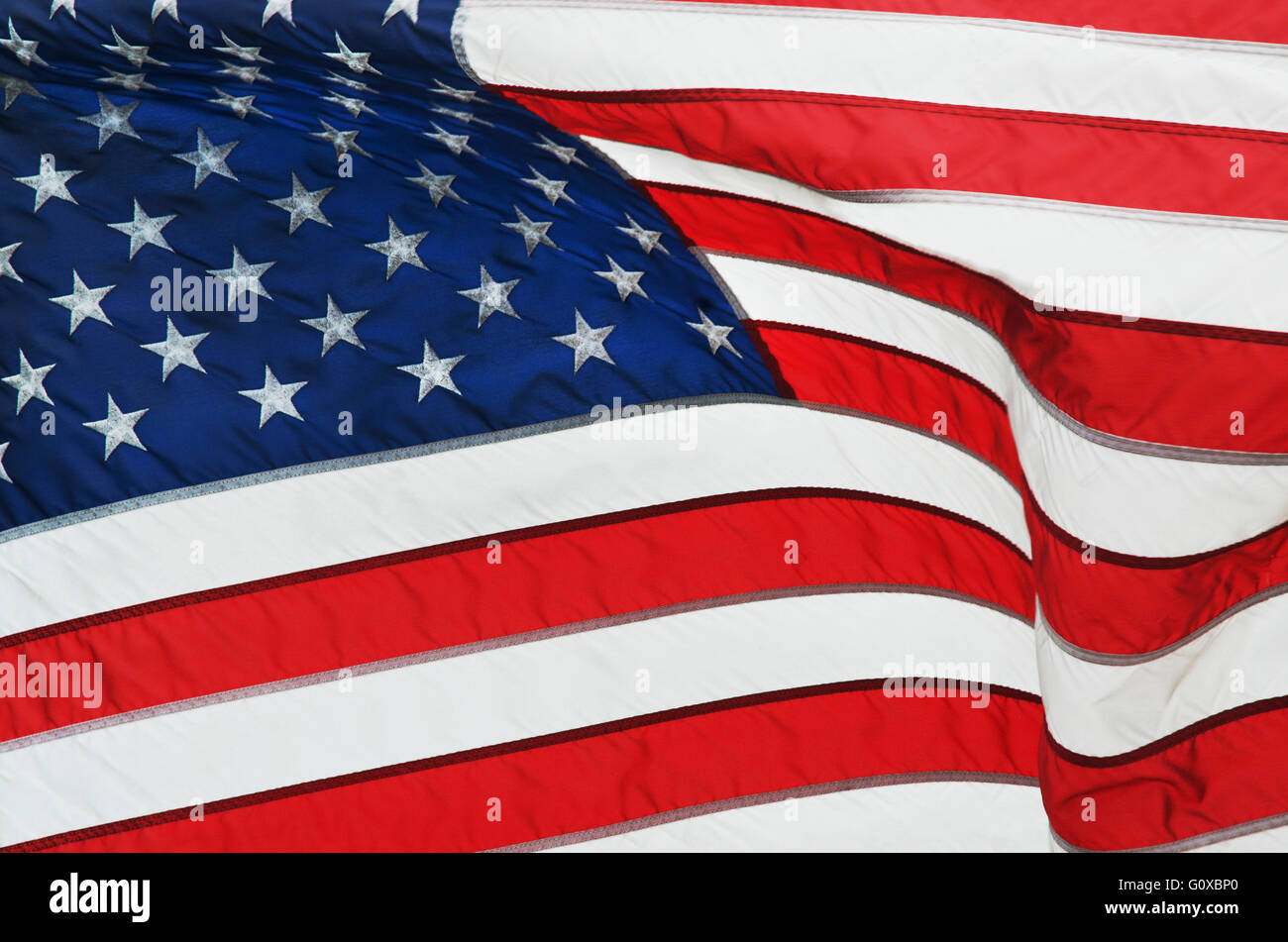 American flag lit up hi-res stock photography and images - Alamy