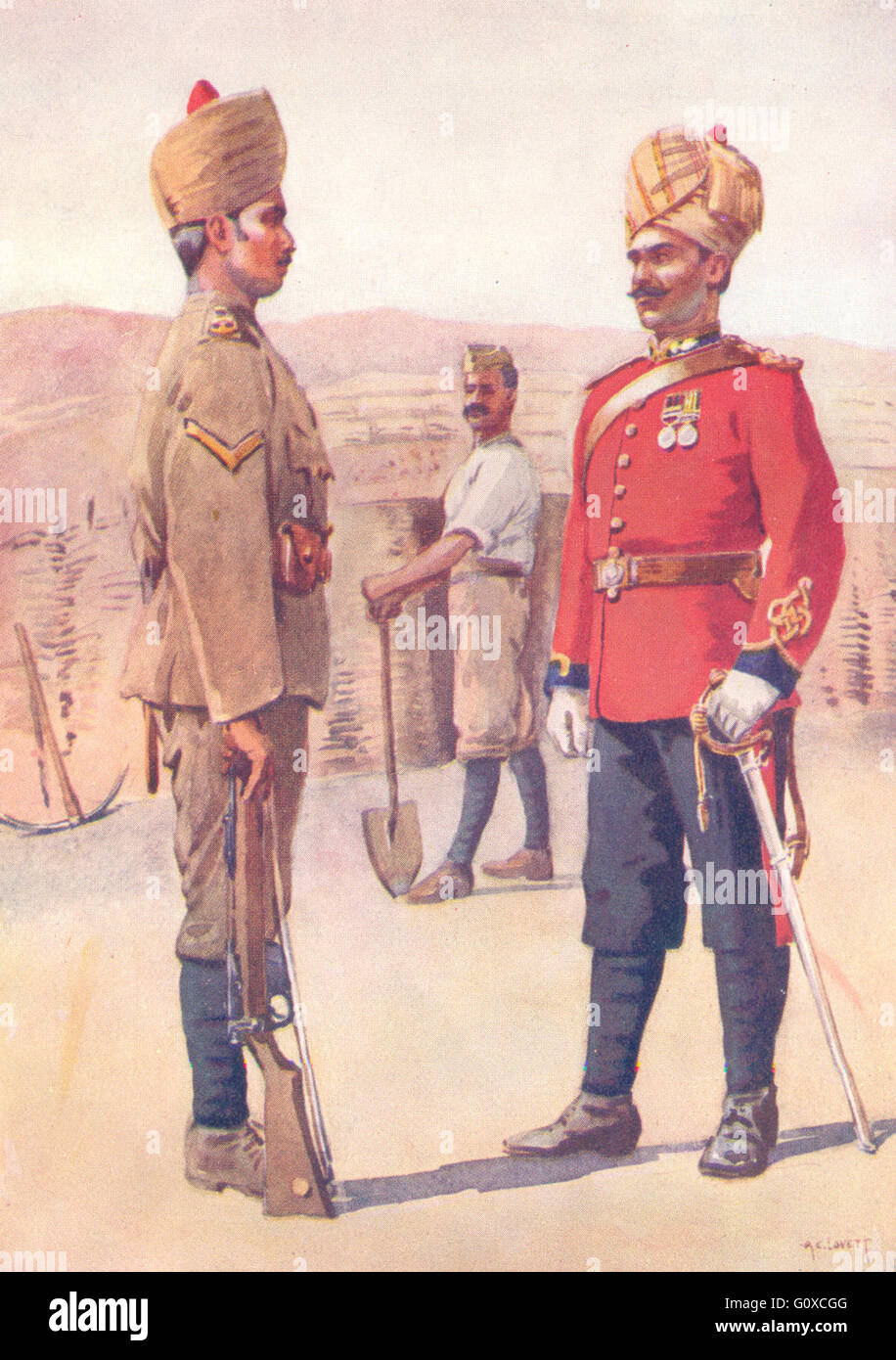 Jemadar hi-res stock photography and images - Alamy