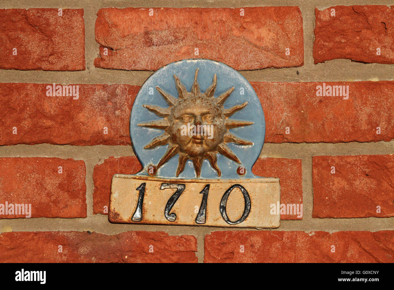 1710 insurance fire mark hi-res stock photography and images - Alamy