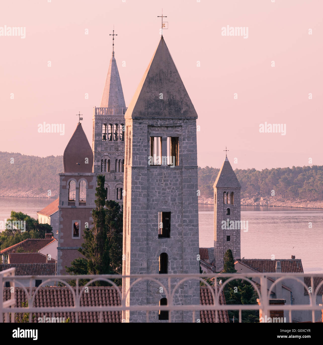 Croatian tourist resort four bell towers hi-res stock photography and ...