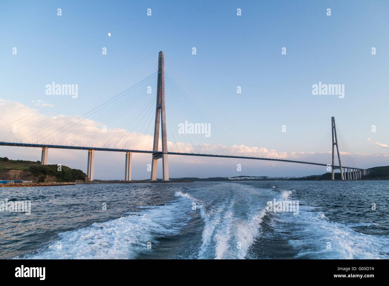 Russkiy bridge hi-res stock photography and images - Alamy