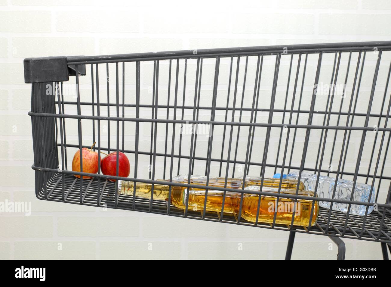 A studio photo of a shopping trolley Stock Photo - Alamy