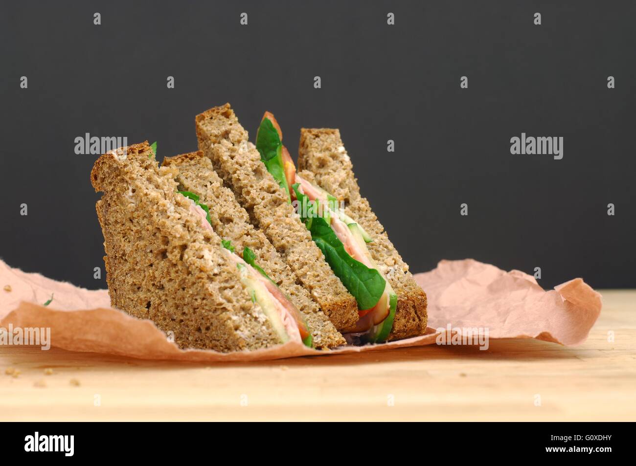 A studio photo of a sandwich at work Stock Photo - Alamy