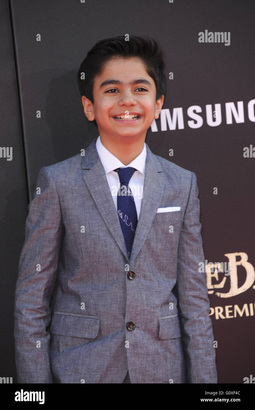 Premiere of Walt Disney's 'The Jungle Book' - Arrivals Featuring: Neel ...