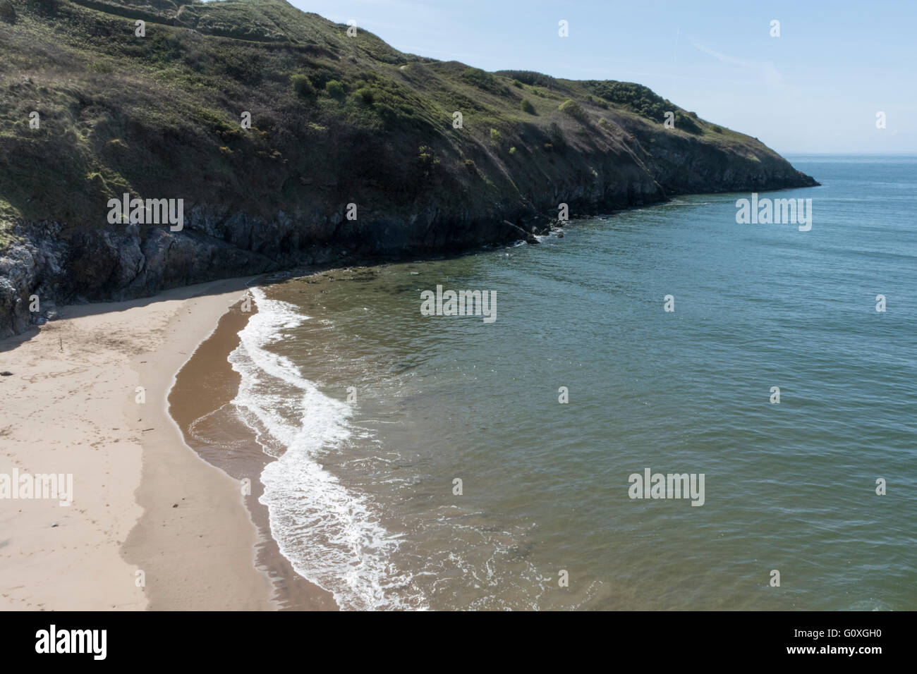 Broughton Bay on the North Gower Peninsular, Wales Stock Photo - Alamy