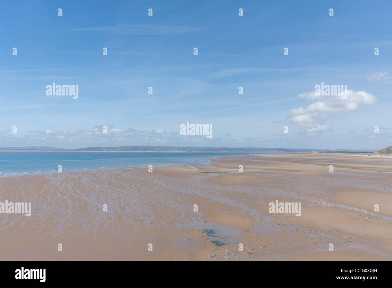 Broughton Bay on the North Gower Peninsular, Wales Stock Photo - Alamy