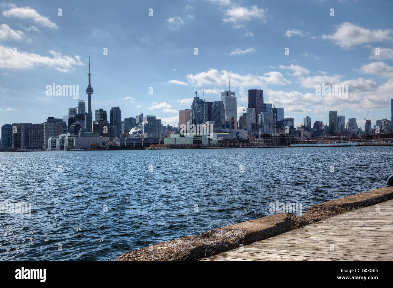 The Toronto skyline at beautiful day Stock Photo - Alamy