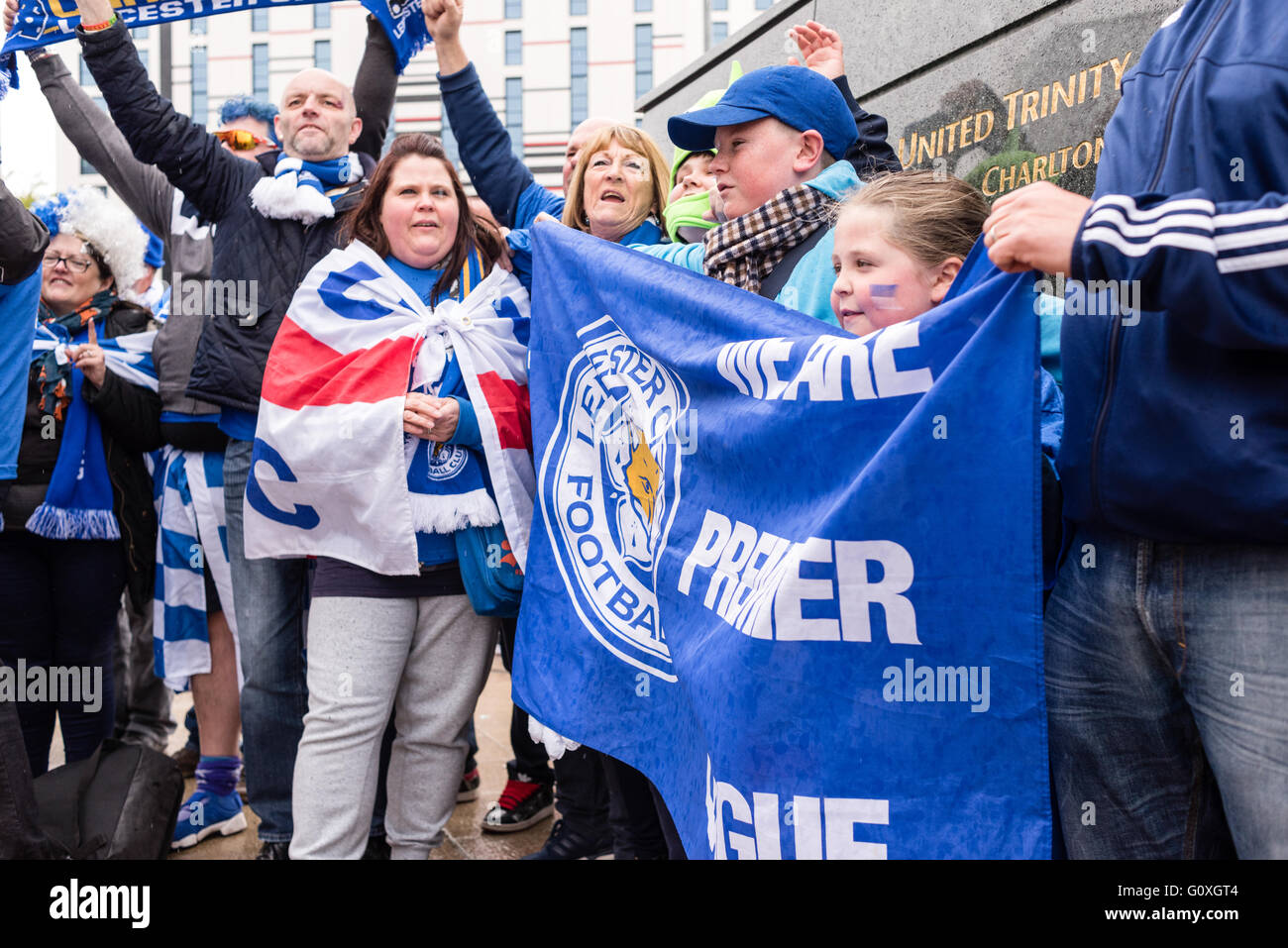Leicester city fc 2015 hi-res stock photography and images - Alamy