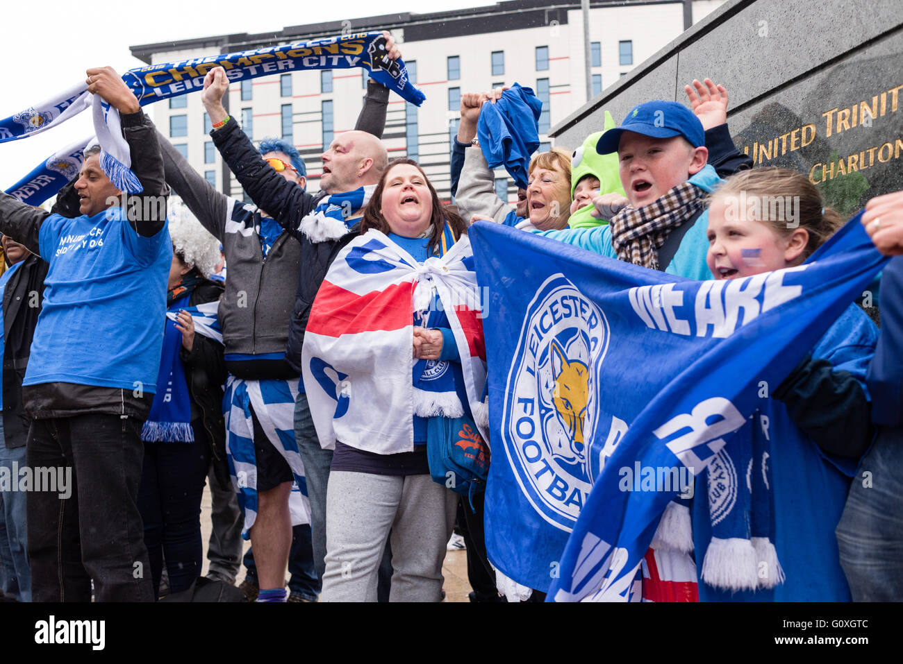 Leicester city fc 2015 hi-res stock photography and images - Alamy