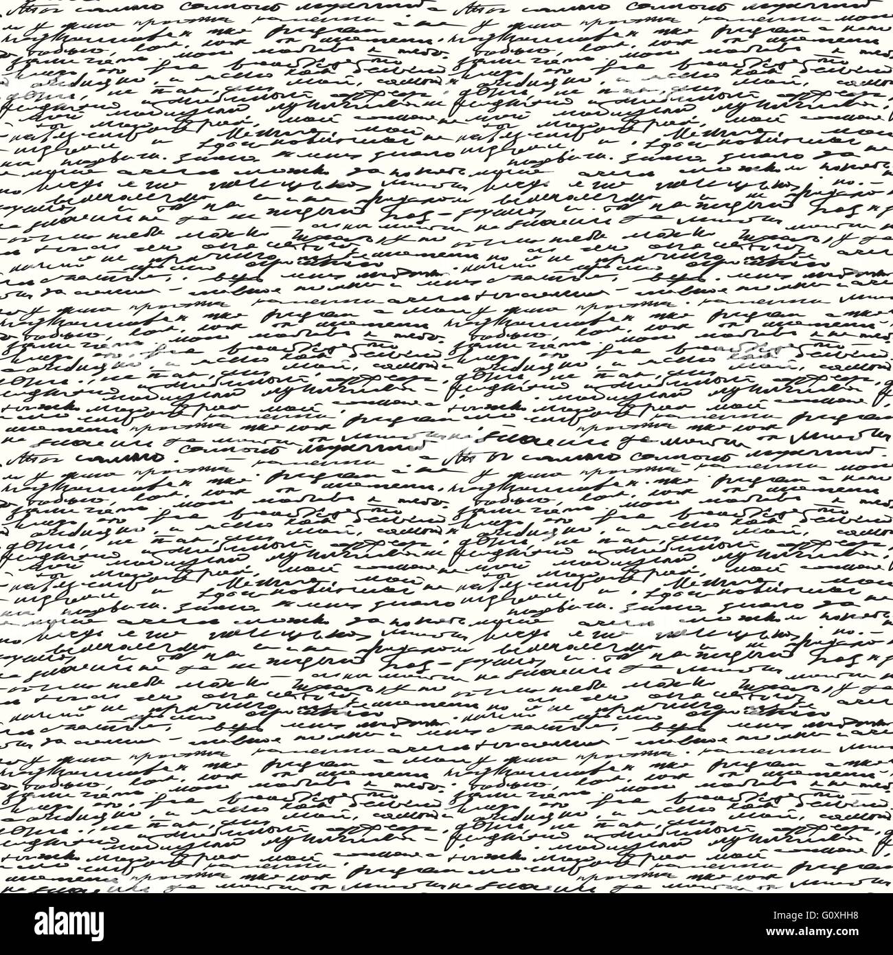 Seamless Handwriting Text Stock Vector Image & Art - Alamy