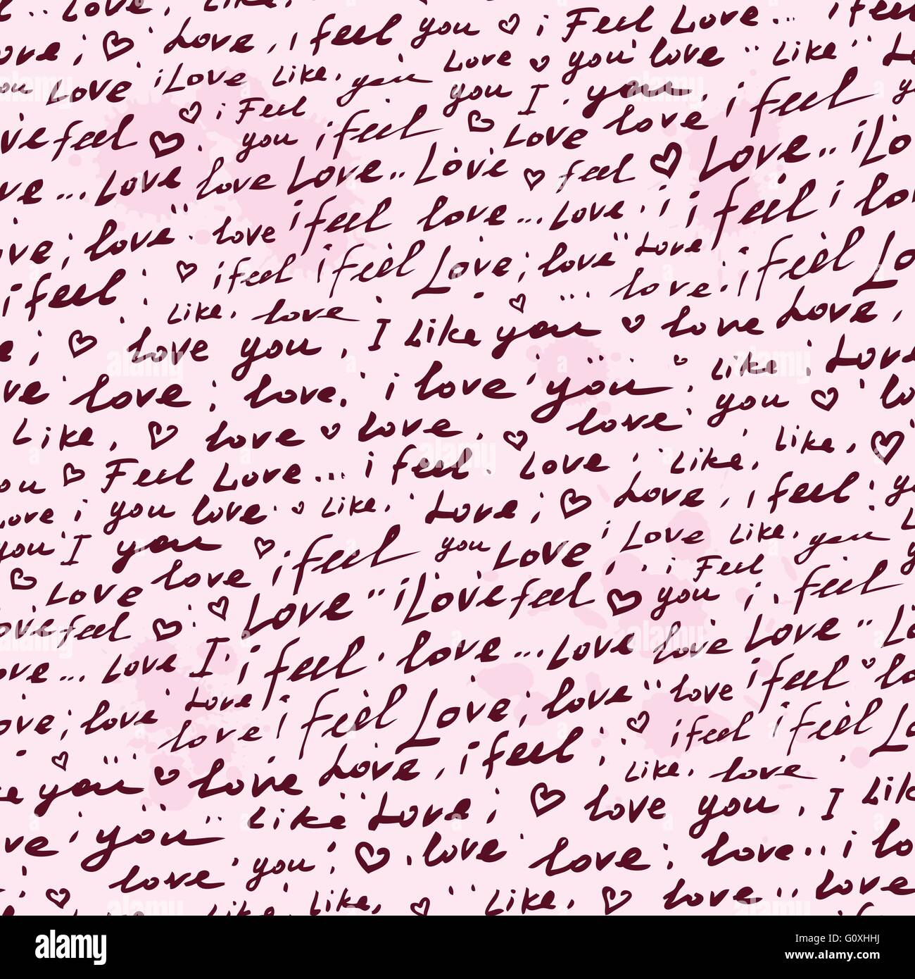 Seamless Text pattern Stock Vector Image & Art - Alamy