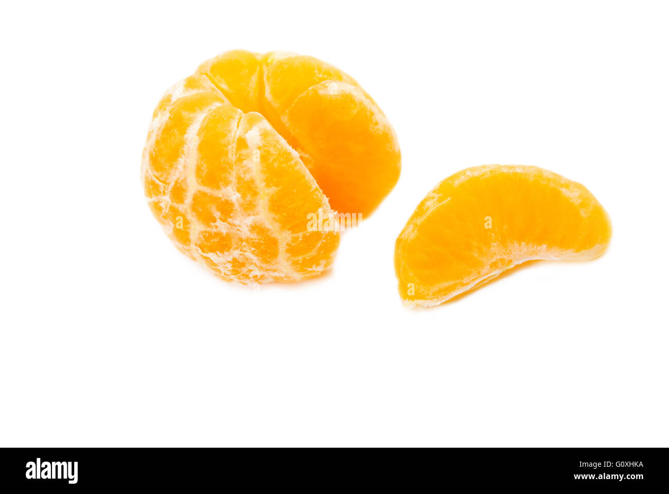 Peeling orange Cut Out Stock Images & Pictures - Alamy