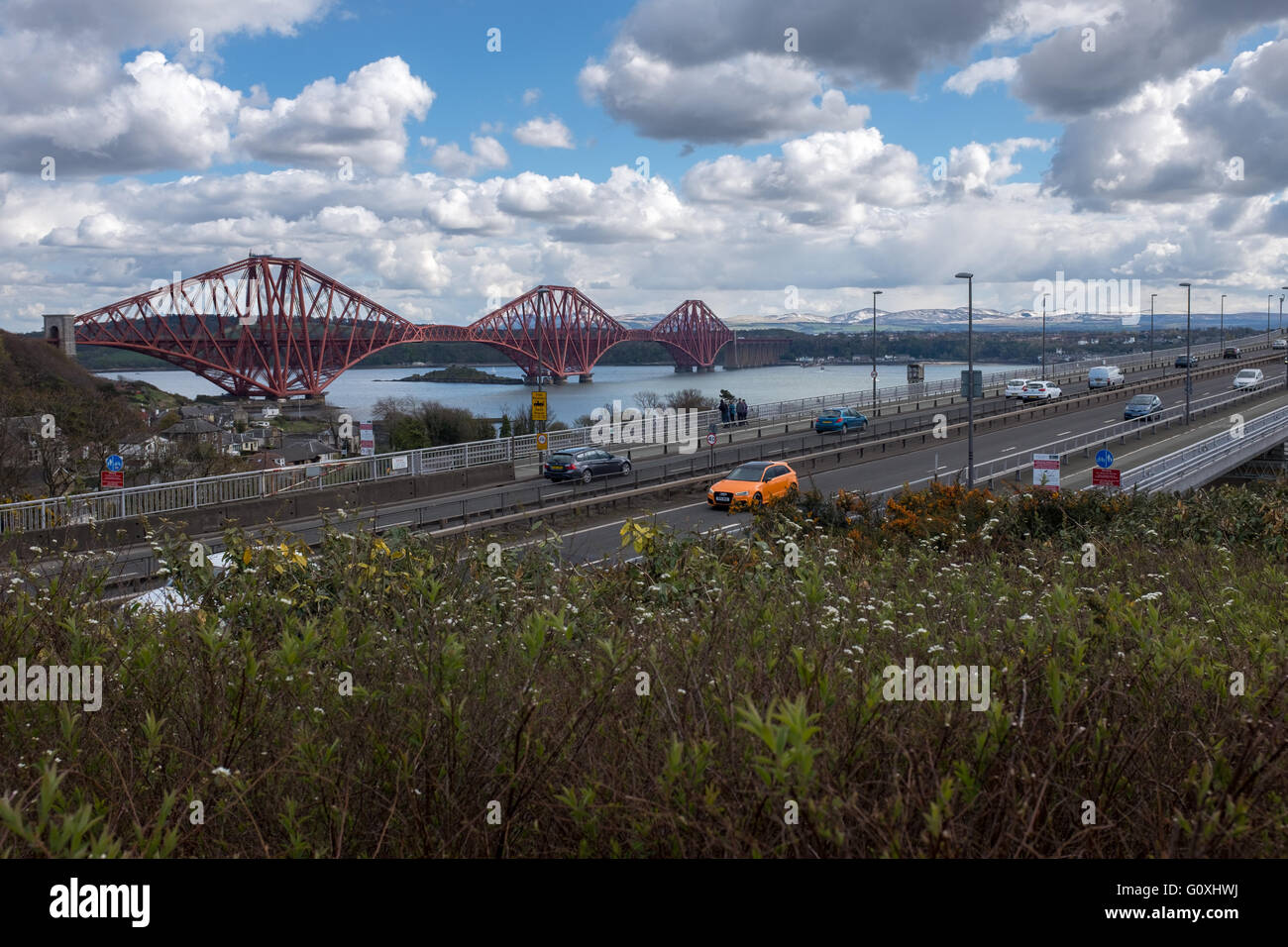 The Forth Road Bridge, Scotland, UK, Great Britain Stock Photo - Alamy