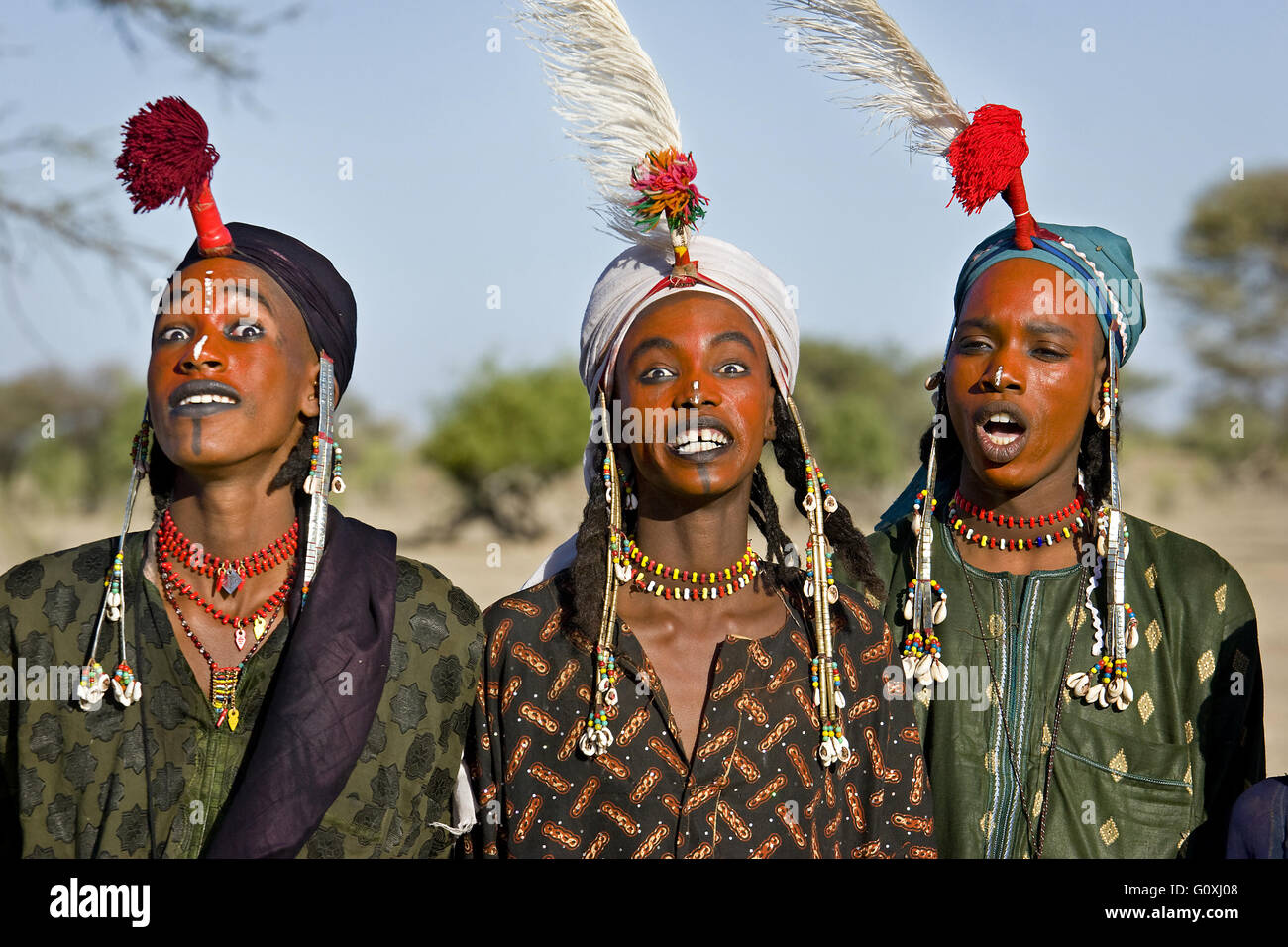 Wodaabe dance annual gerewol festival hi-res stock photography and ...
