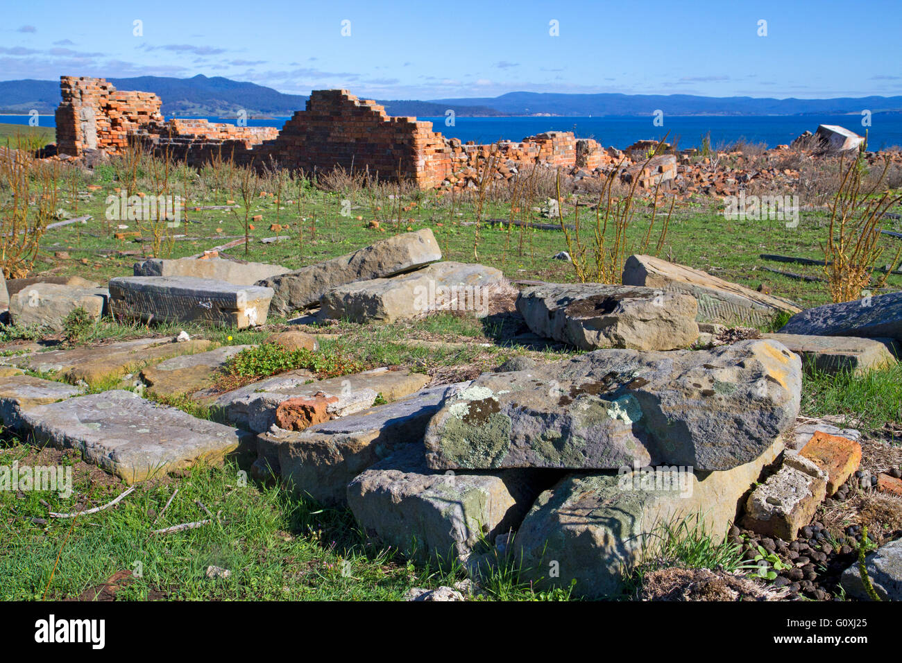 Maria Island Tasmania Convict High Resolution Stock Photography and ...