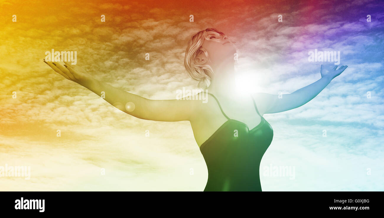 Soothing Background with Tranquility Serene Concept Art Stock Photo - Alamy