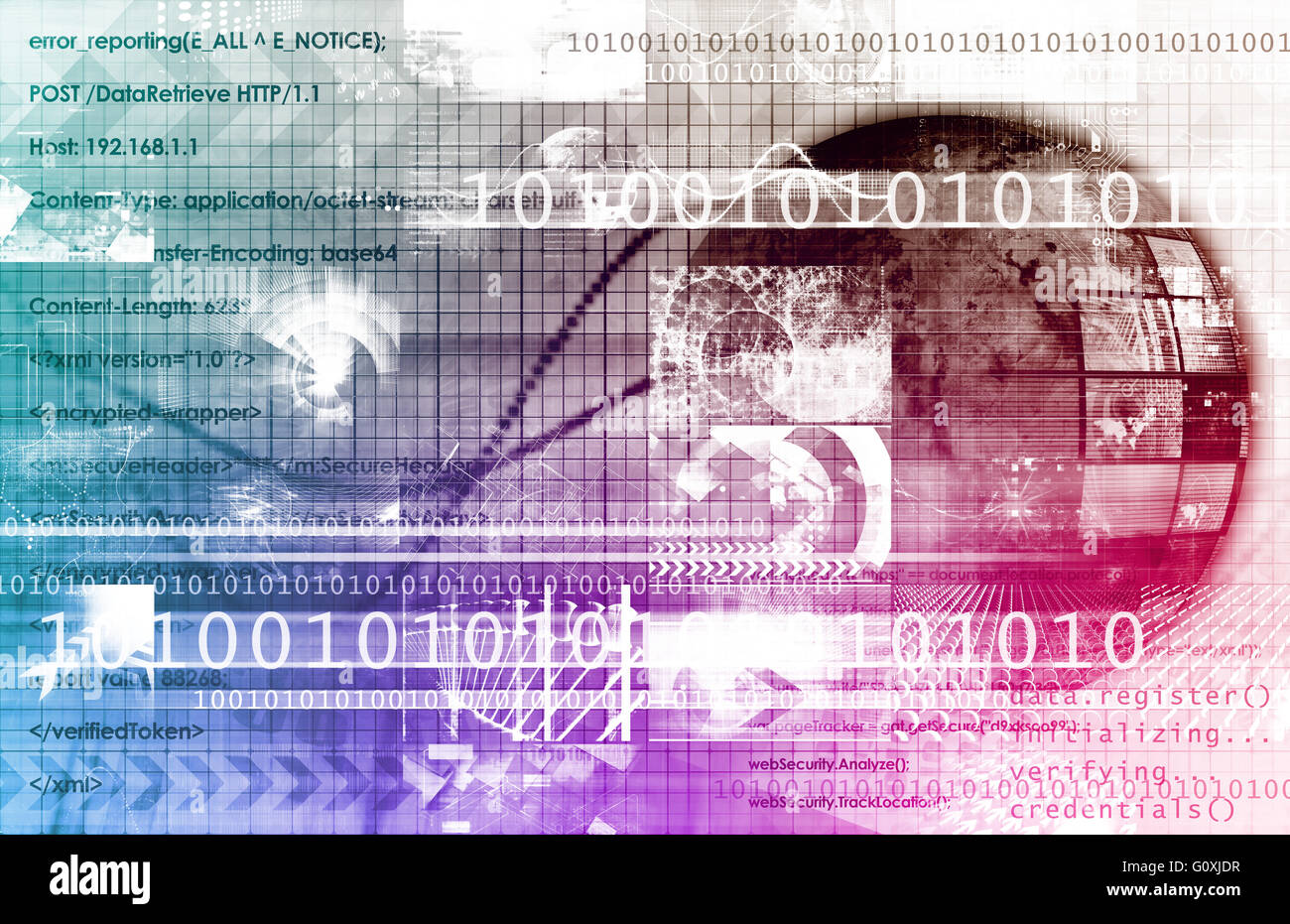 Global Management Technology Process as a Concept Stock Photo - Alamy