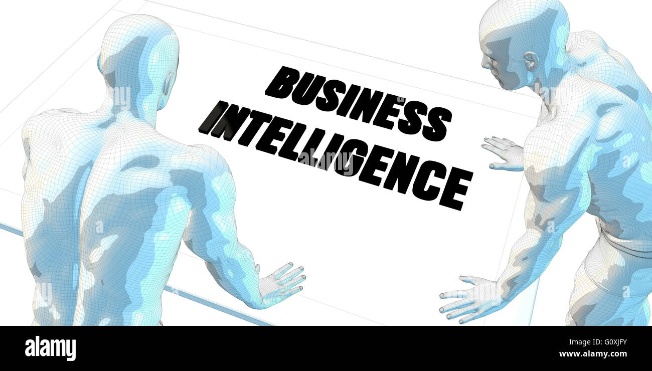 Business Intelligence Discussion and Business Meeting Concept Art Stock ...