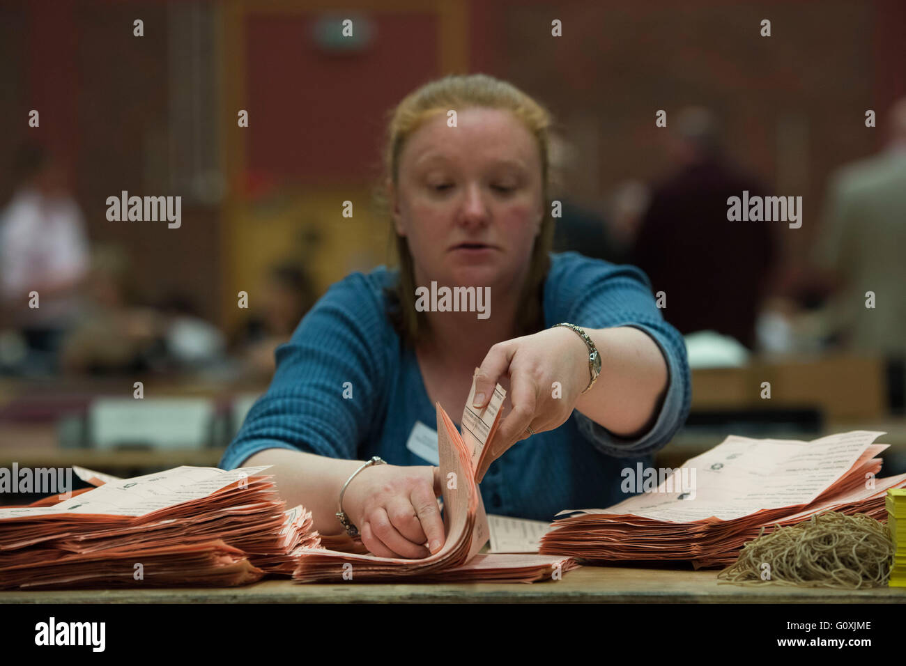 The counting election votes hi-res stock photography and images - Alamy