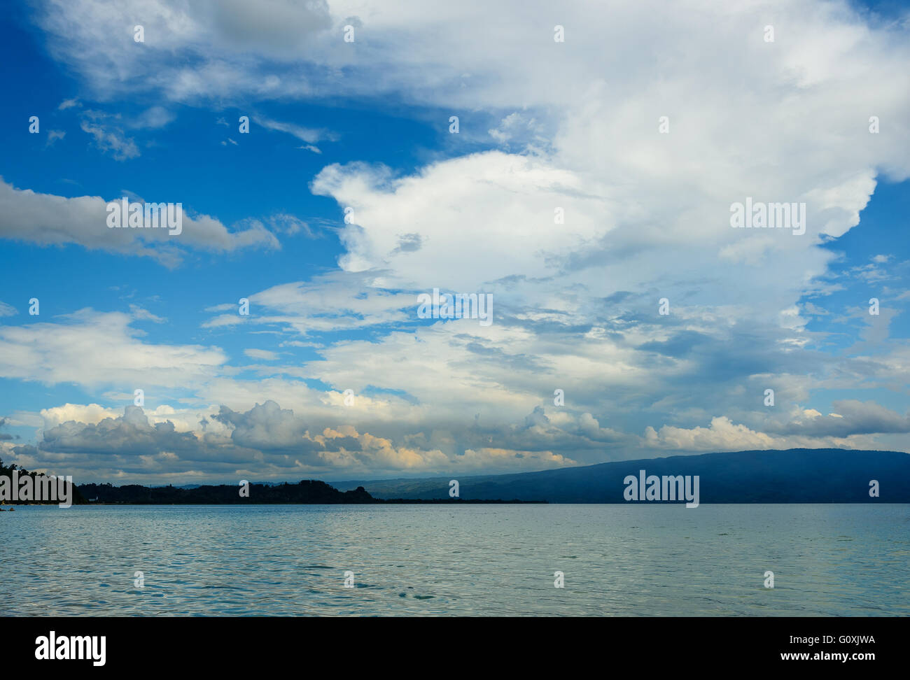 Poso lake. Central Sulawesi. Indonesia Stock Photo - Alamy