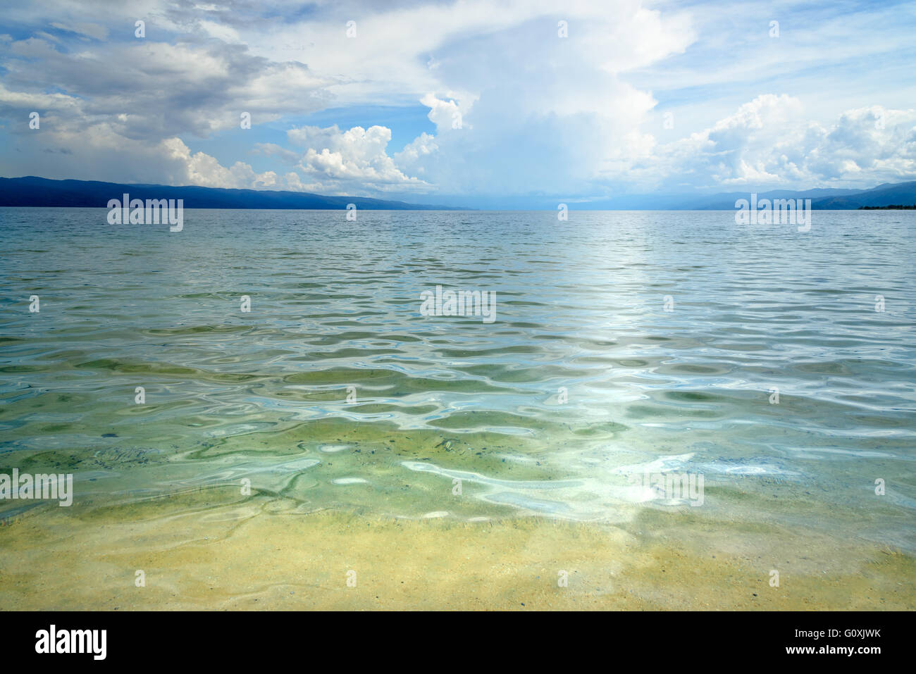 Poso lake. Central Sulawesi. Indonesia Stock Photo - Alamy