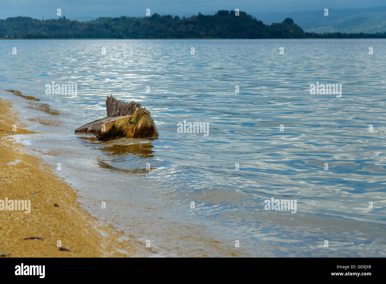 Siuri Beach at Poso lake. Central Sulawesi. Indonesia Stock Photo - Alamy
