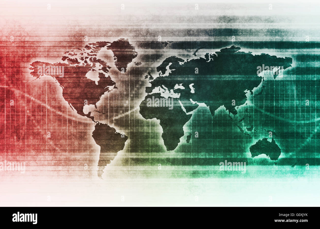Global Science Research Project as a Concept Stock Photo - Alamy