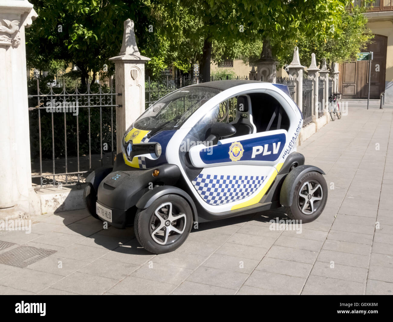 Small Police vehicle Stock Photo - Alamy