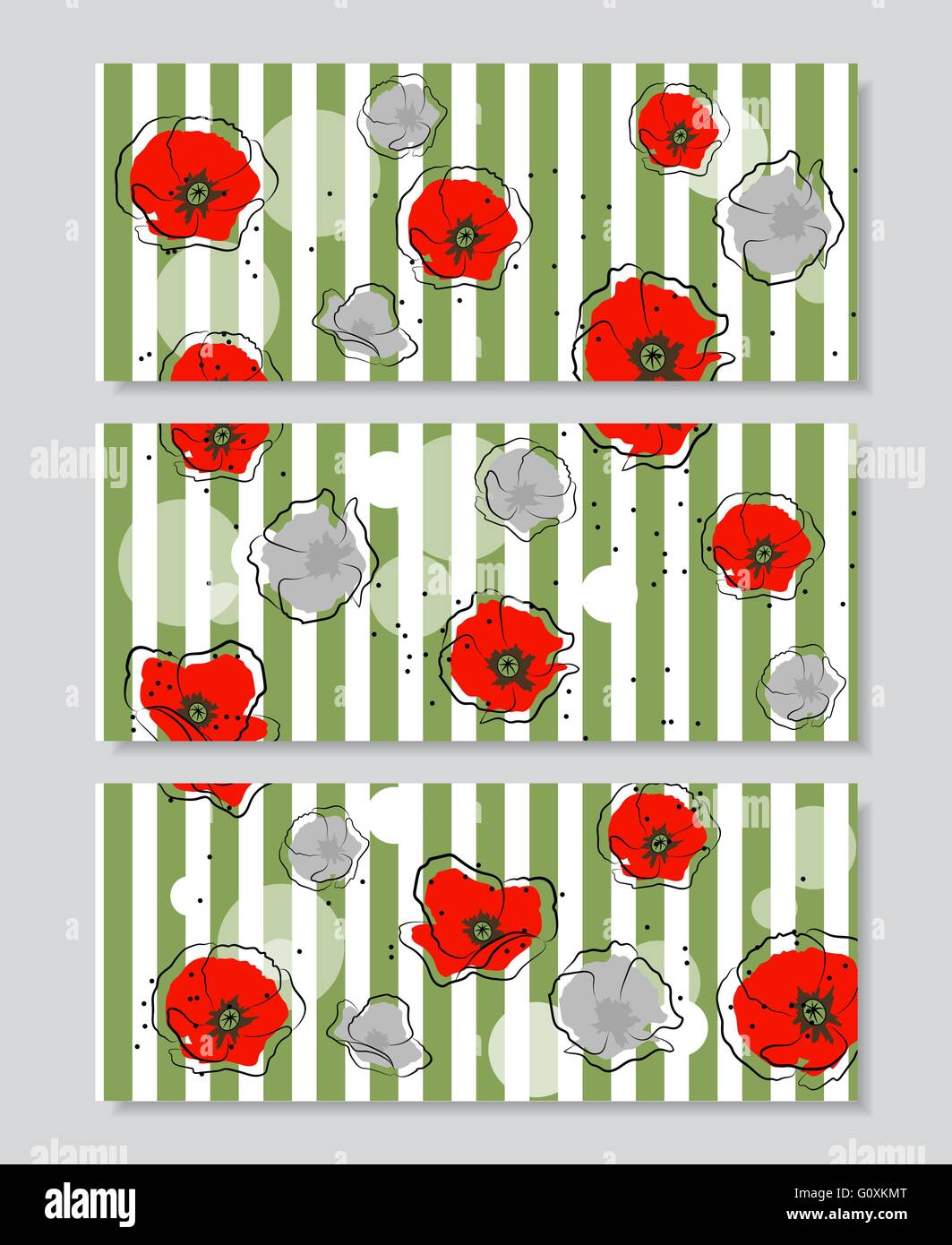 Poppy day banners hi-res stock photography and images - Alamy