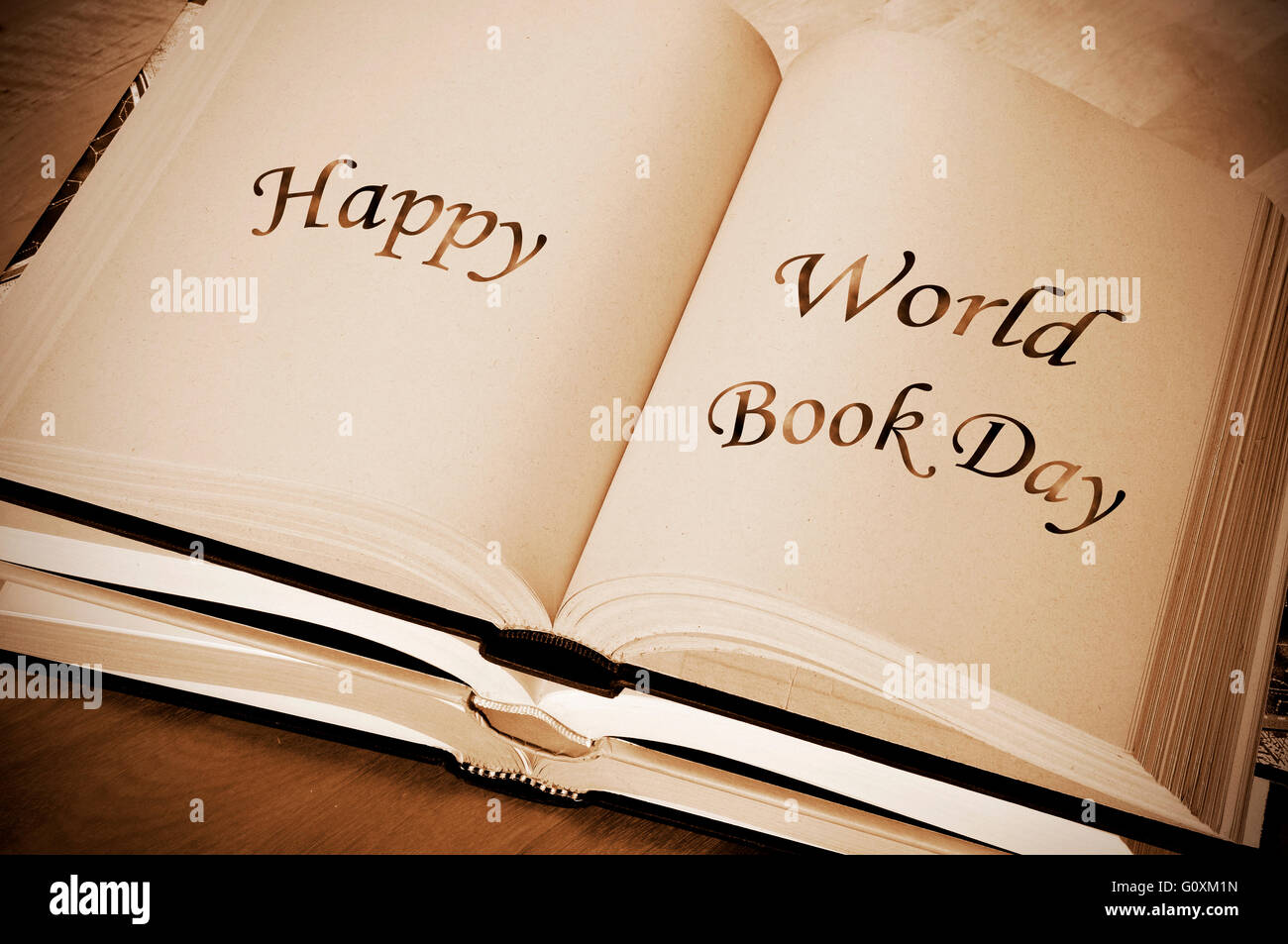 sentence happy world book day, celebrated each year on april 23 ...