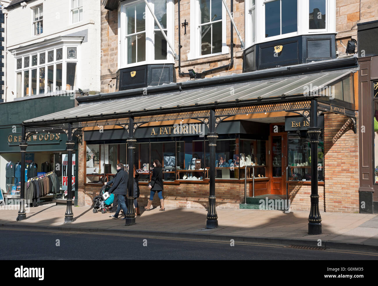 Fattorini jewellers jewellery shop store exterior Parliament Street ...