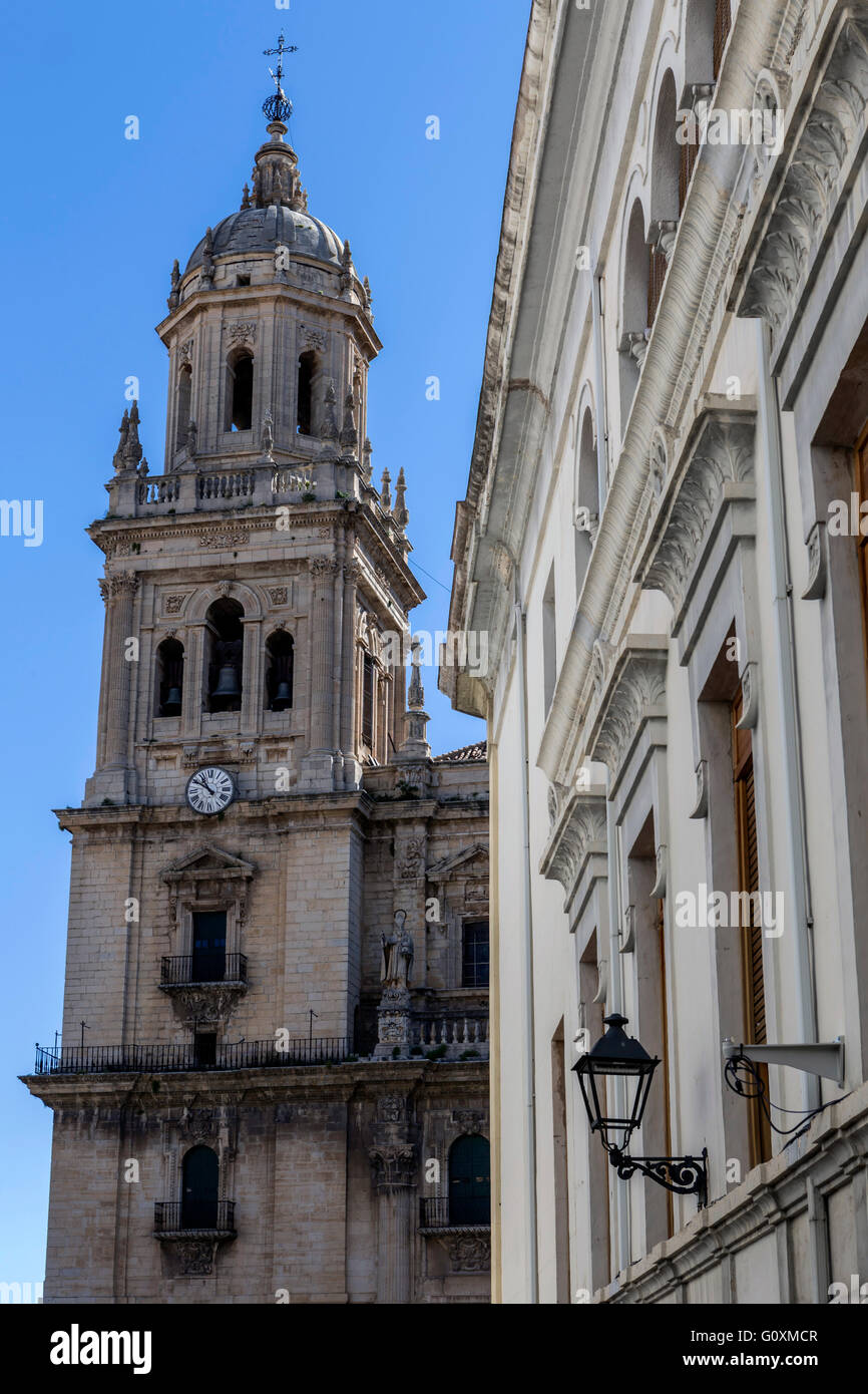 The cathedral of the holy Church in Jaen, also called Assumption of the ...