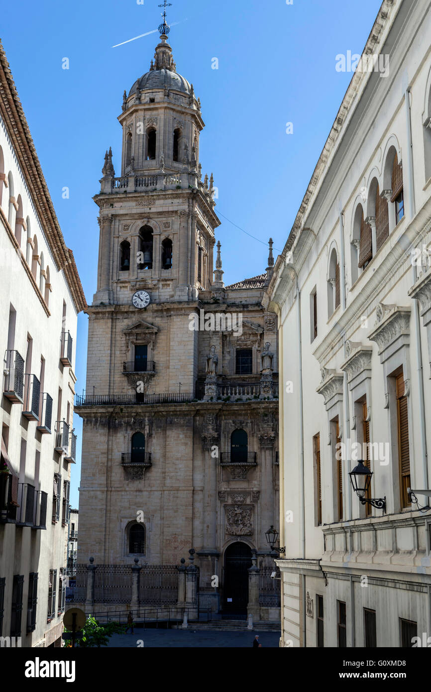 he cathedral of the holy Church in Jaen, also called Assumption of the ...