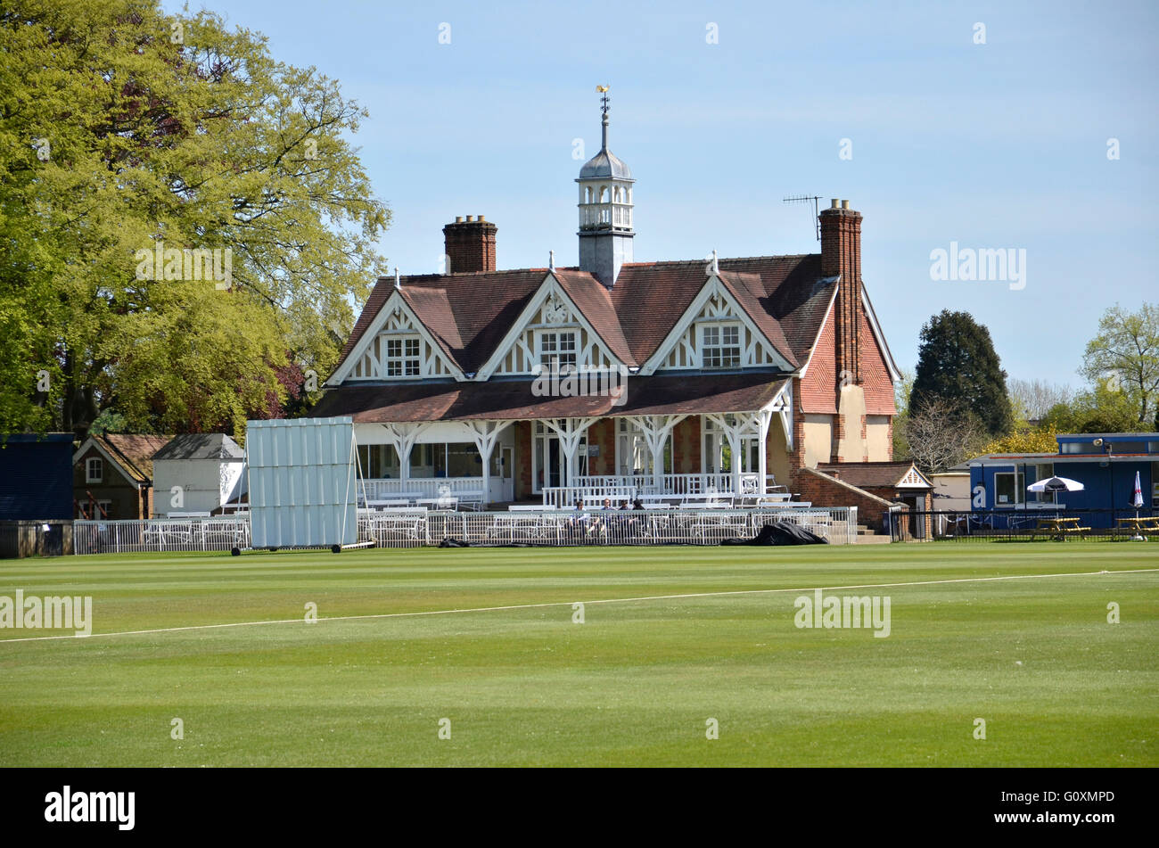 Cricket pavilion hi-res stock photography and images - Alamy