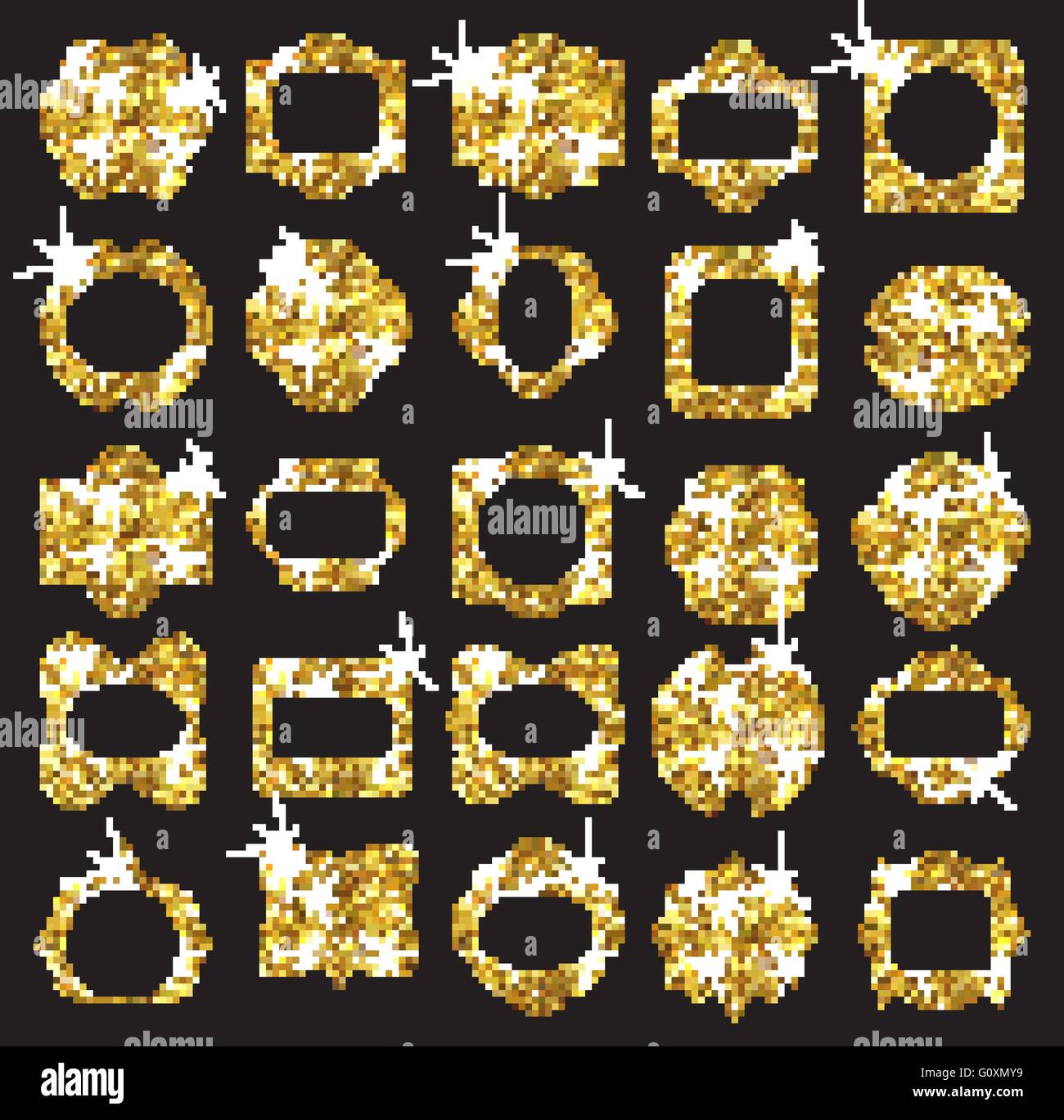 Label and frame of gold Stock Vector Image & Art - Alamy