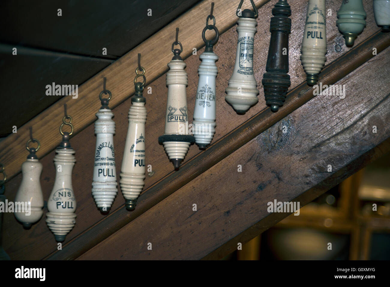 Pull chain toilet hi-res stock photography and images - Alamy