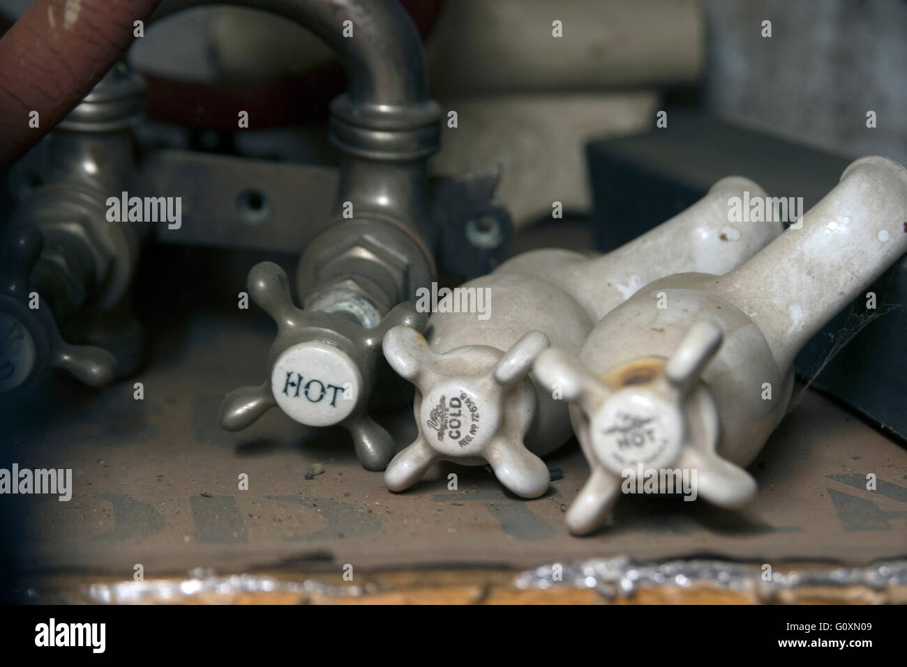 Old taps hi-res stock photography and images - Alamy