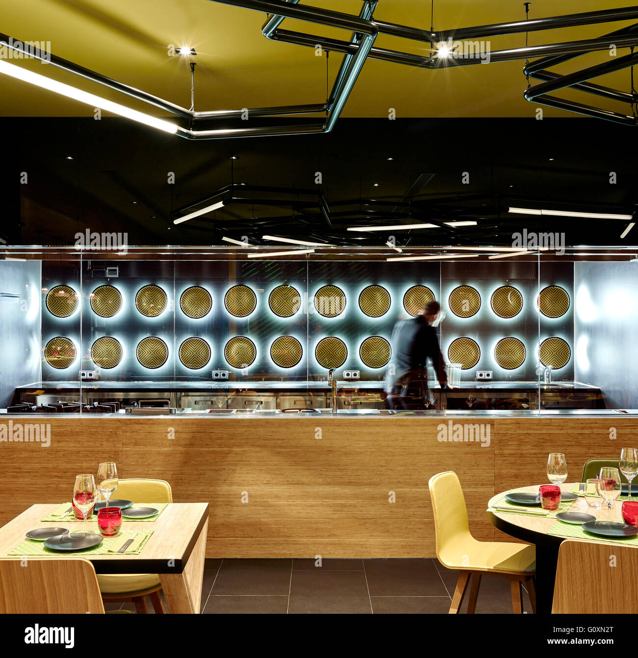 Cafe counter tables hi-res stock photography and images - Alamy