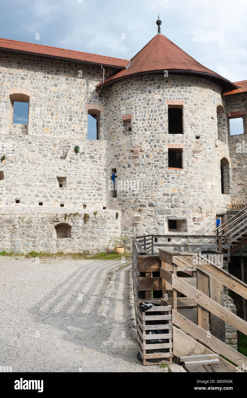 Žužemberk Castle, Dinaric Alps, Lower Carniola, Southeast Slovenia ...