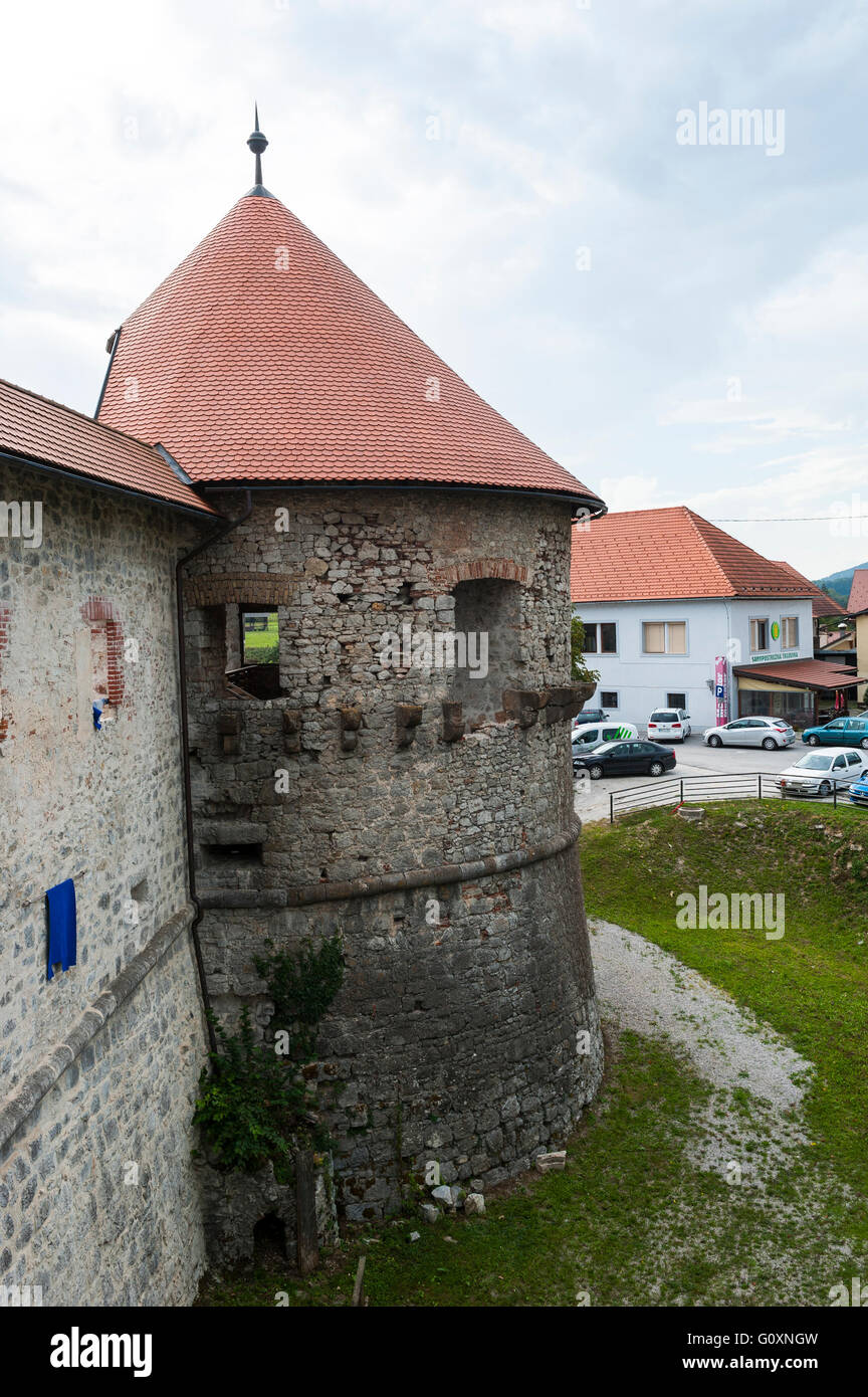 Žužemberk Castle, Dinaric Alps, Lower Carniola, Southeast Slovenia ...