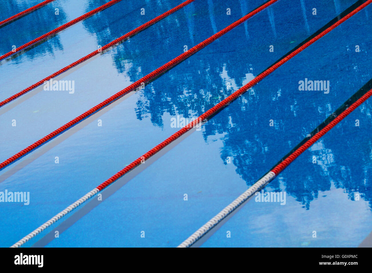 Olympic swimming pool empty hi-res stock photography and images - Alamy