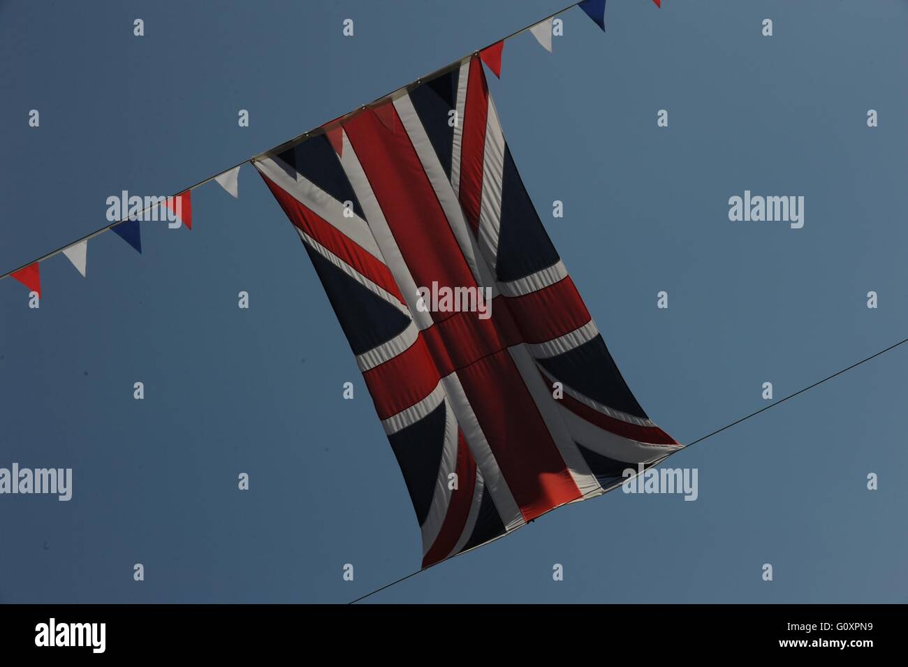 Regents street, Union Jack Stock Photo - Alamy