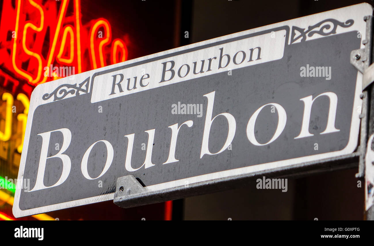 New orleans street sign hi-res stock photography and images - Alamy